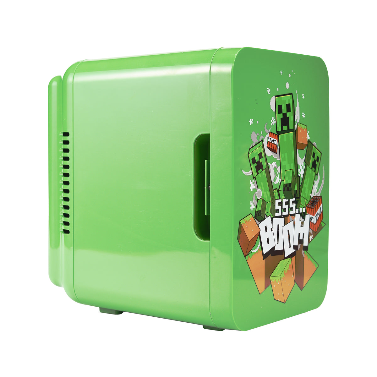 Minecraft SSS... Boom Mini Fridge Thermoelectric Cooler, 4L, Green – Ukonic