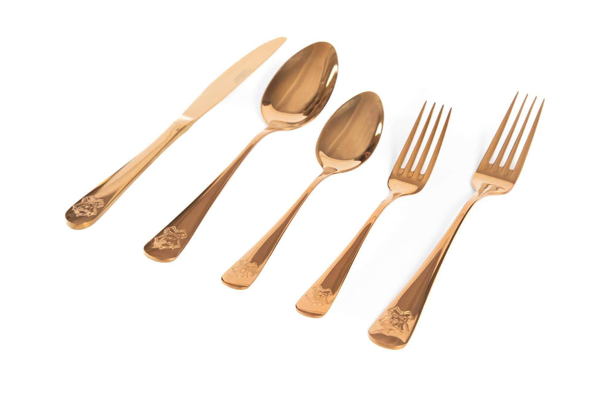 Harry Potter Hogwarts Rose Gold Flatware Set – Ukonic