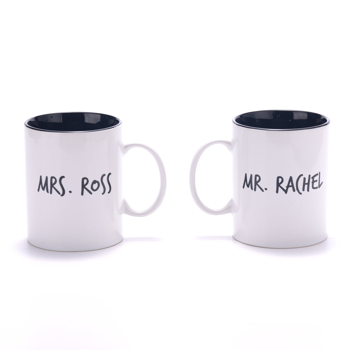 Friends Mr. Rachel & Mrs Ross Mug Set – Ukonic