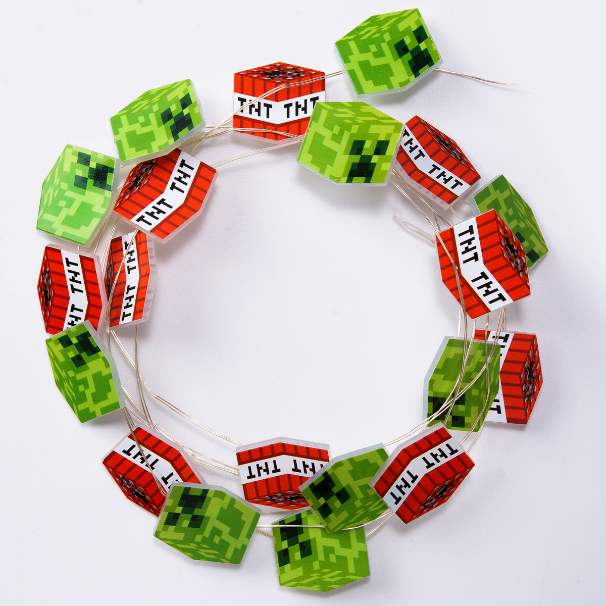 Minecraft Creeper 3D String Lights – Ukonic