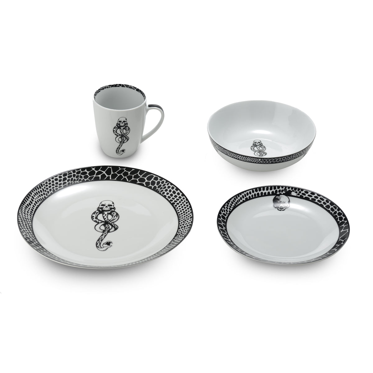 Harry Potter Voldemort Death Eater 16-Piece Dinnerware Set – Ukonic