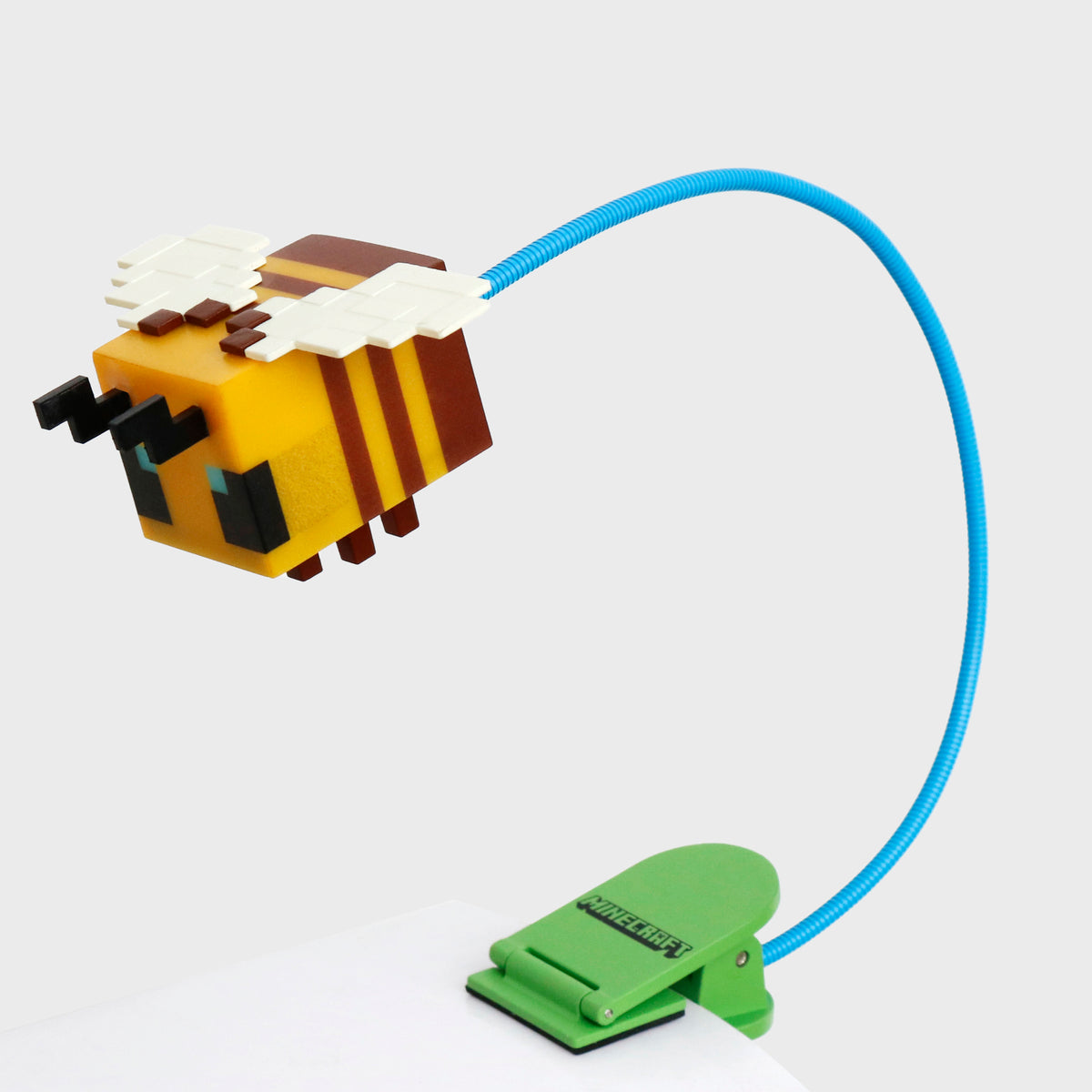 Minecraft Yellow Bee Battery-Powered Reading Light with Clip and Adjus ...
