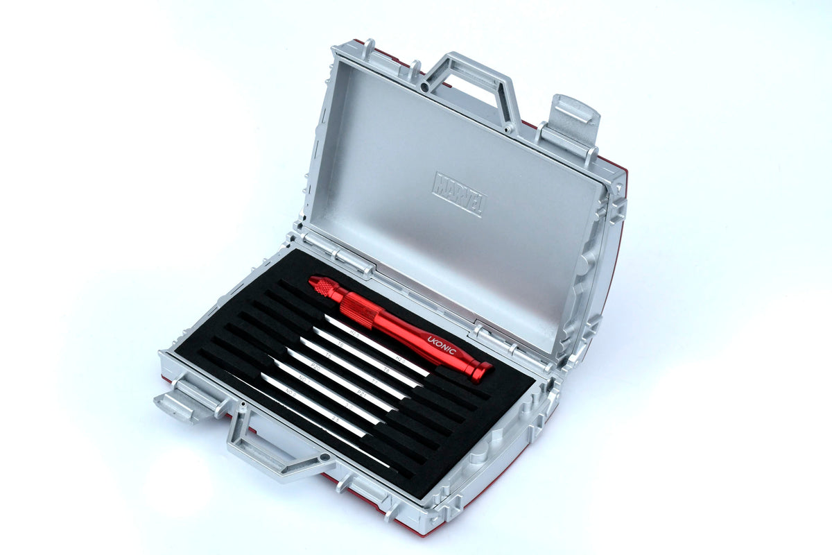 Marvel Red Iron Man Briefcase Screwdriver Set Tool Kit – Ukonic